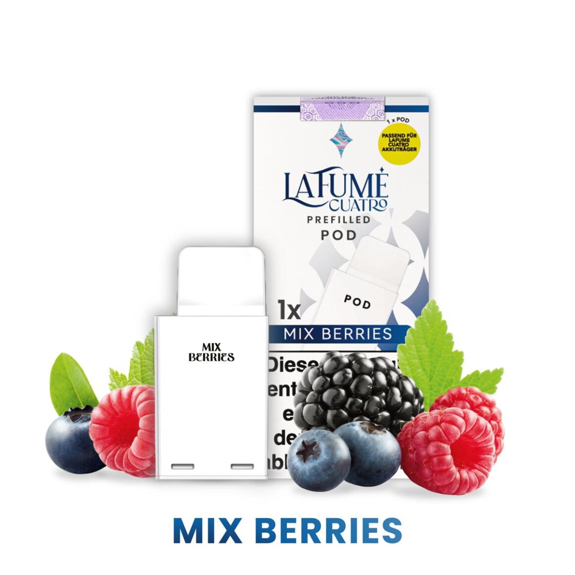La Fume Cuatro - Mix Berries - Pod | Pod System | günstig Online kaufen ...