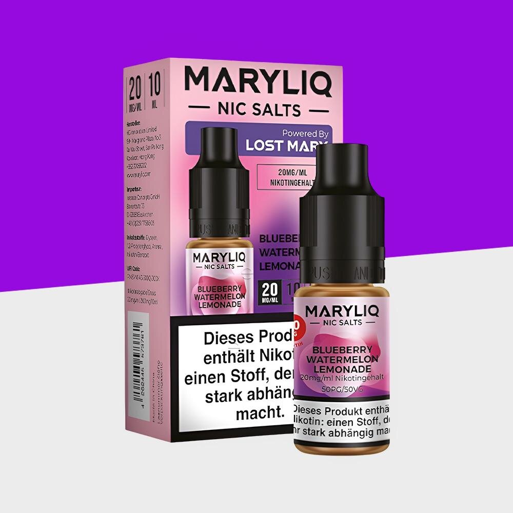 Maryliq - Blueberry Watermelon Lemonade 20mg - E-Liquid, 6,99