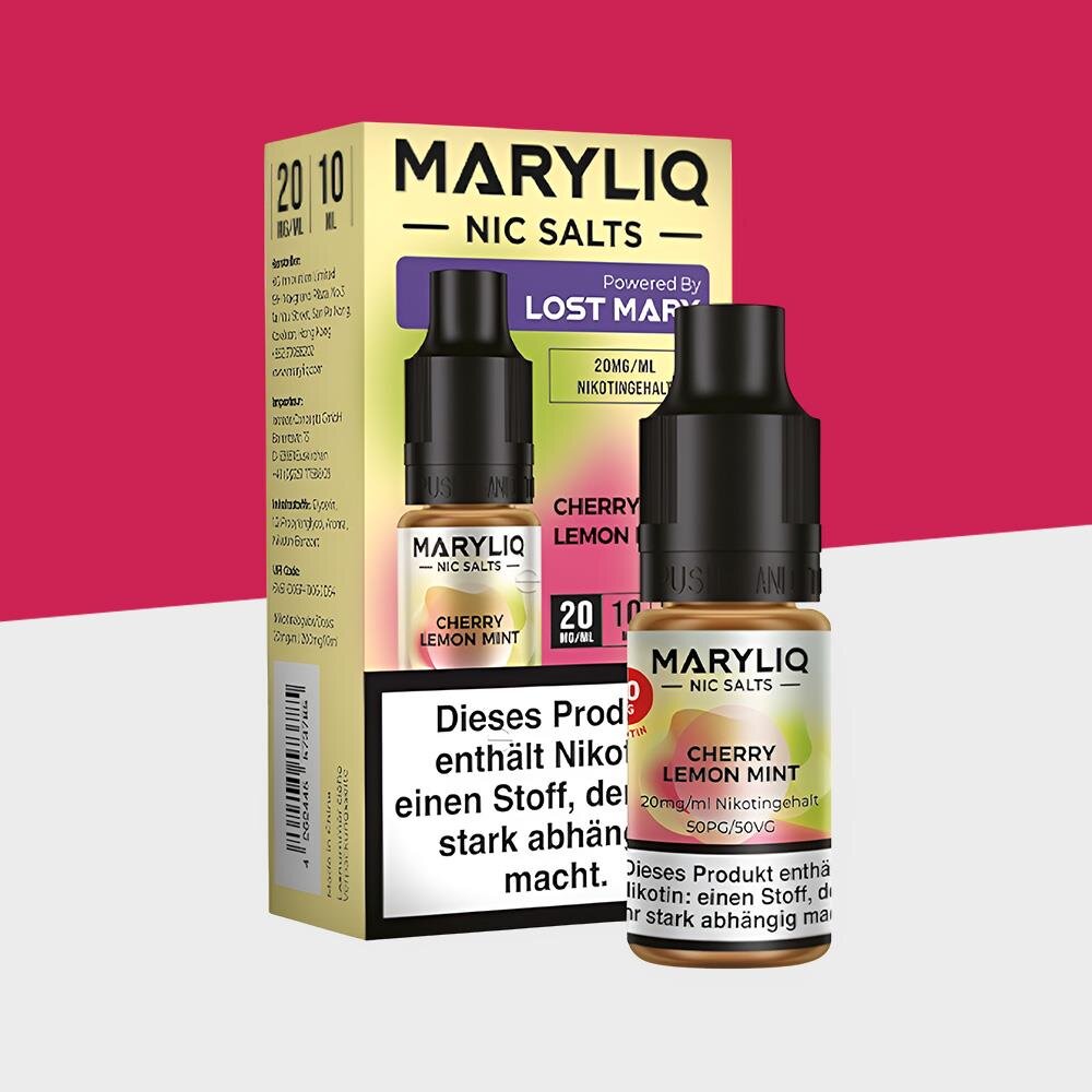 Maryliq - Cherry Lemon Mint 20mg - E-Liquid, 6,99