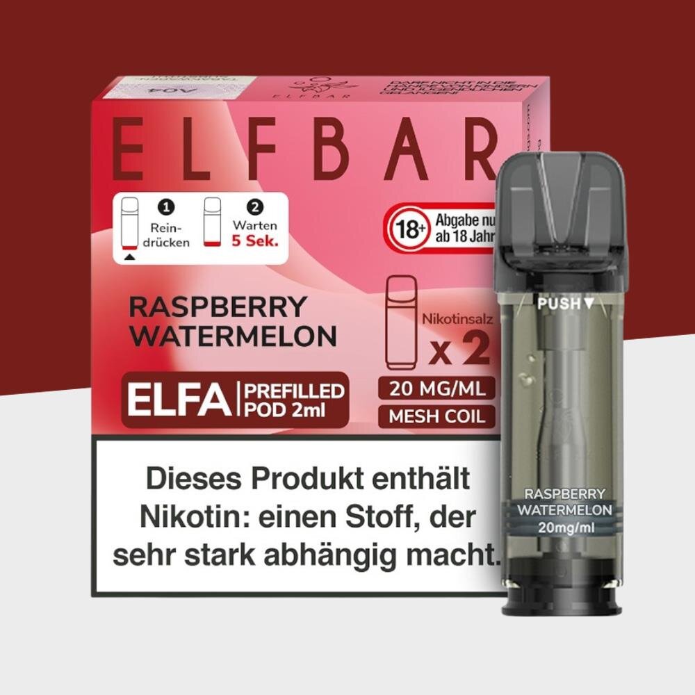 ELFA by Elfbar - Raspberry Watermelon - Pod, 6,49