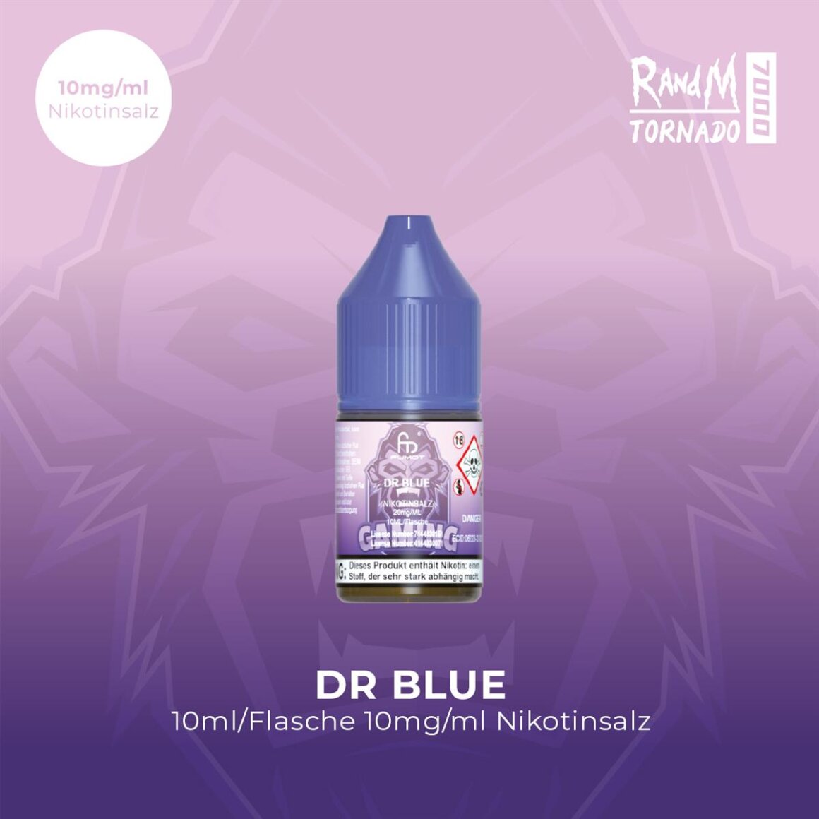 RandM Tornado - Dr. Blue 10mg/ml - Vape Juice | buy cheap online, 7,99