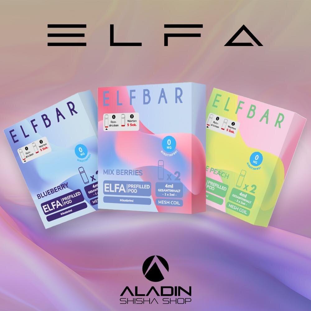 ELFA by Elfbar - Nikotinfrei - Pod | online kaufen, 6,49